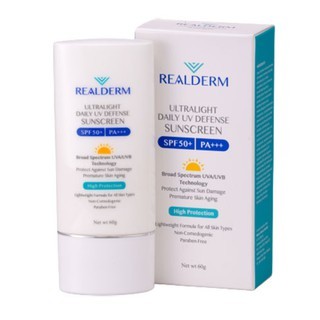 REALDERM Ultralight Daily Sunscreen | Shopee Malaysia