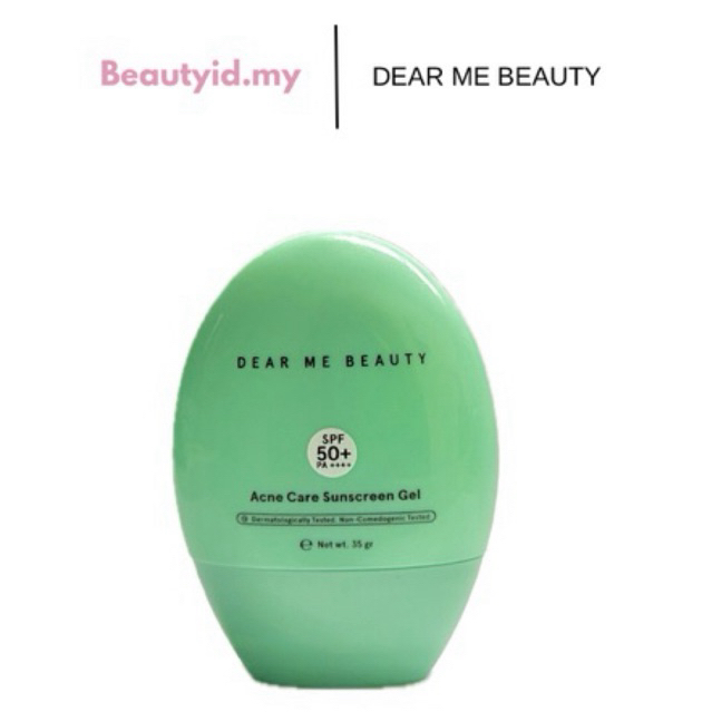 Dear Me Beauty Acne Sunscreen Gel Chemical Sunscreen Spf50+ PA ...