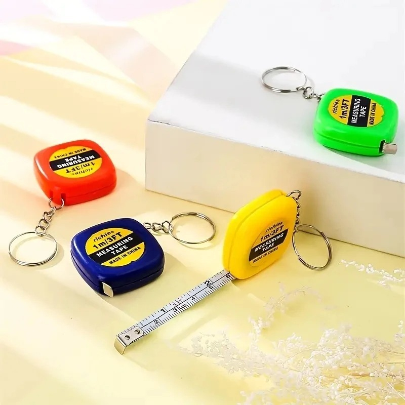1M/3FT Mini Measuring Tape | Mini Keychain Key Ring Tape | Tape Measure ...