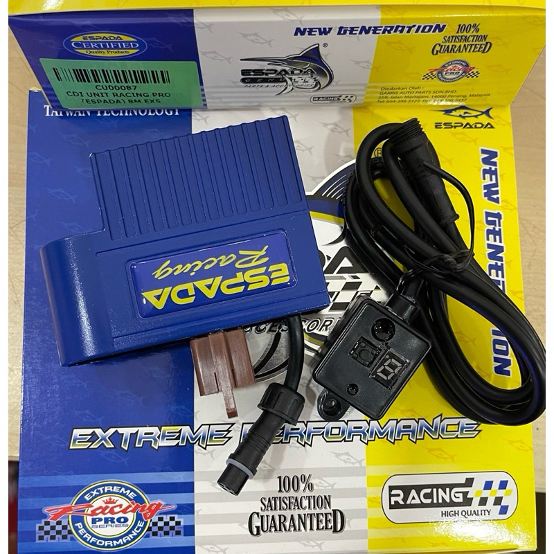 ESPADA CDI RACING EX5 LC135 Y125ZR DREAM 8 MODE ADJUSTABLE TIMING KUDA ...