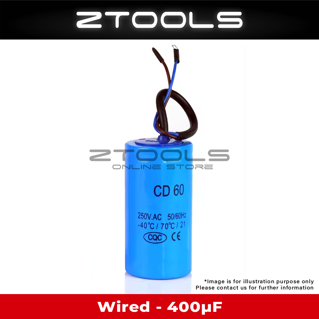 (ZTOOLS) 250V 330V Motor Starting Capacitor CD60 Condenser Kapasitor ...