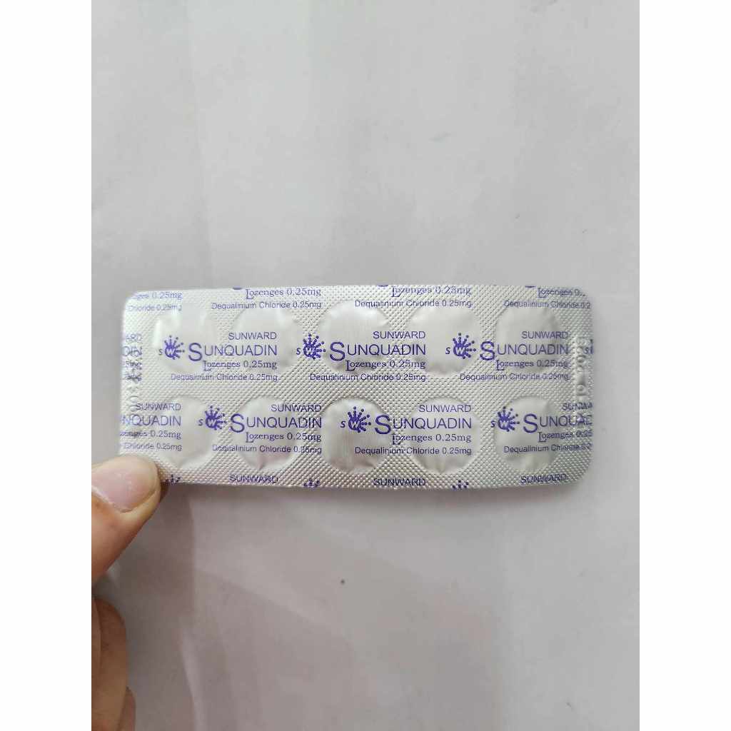 Sunward Sunquadin Lozenges 10's Lozenges | Shopee Malaysia