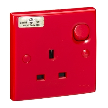 Schneider Electric S-Classic ( CLIPSAL TYPE ) 13A 1 Gang Switch Socket ...