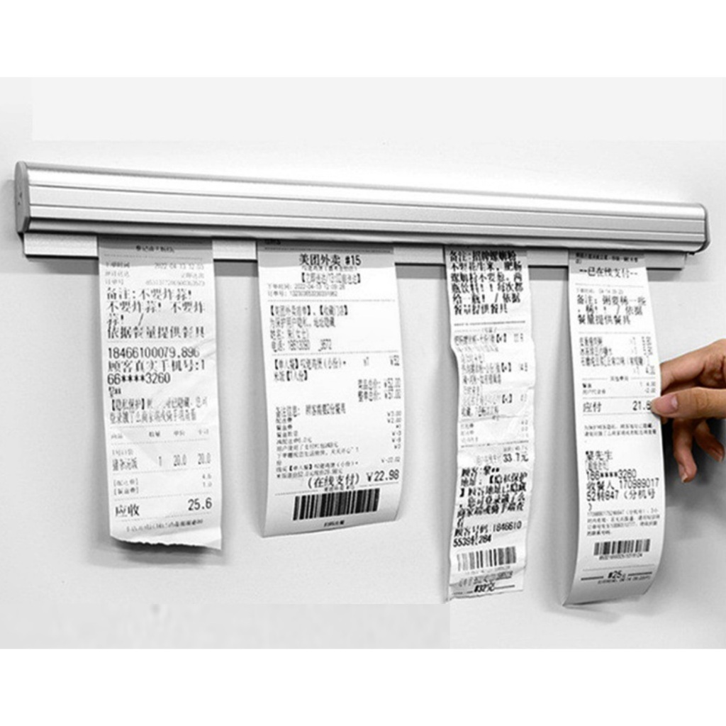Bill Label Bill Receipt Hanger Bar Counter Kitchen Order File Holder ...
