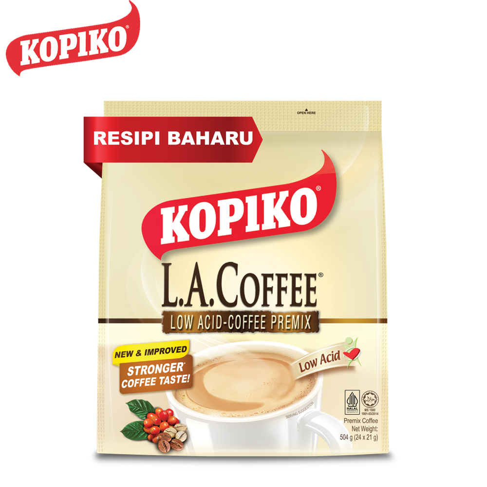 [22pcs x 21g] Kopiko Low Acid Coffee Pre-mix Drinks | Shopee Malaysia