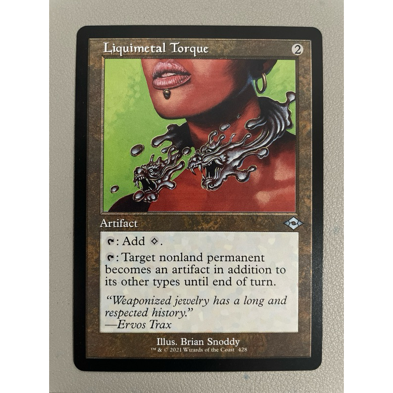 MTG:Modern Horizons 2 (MH2) 228/303 U - Liquimetal Torque | Shopee Malaysia