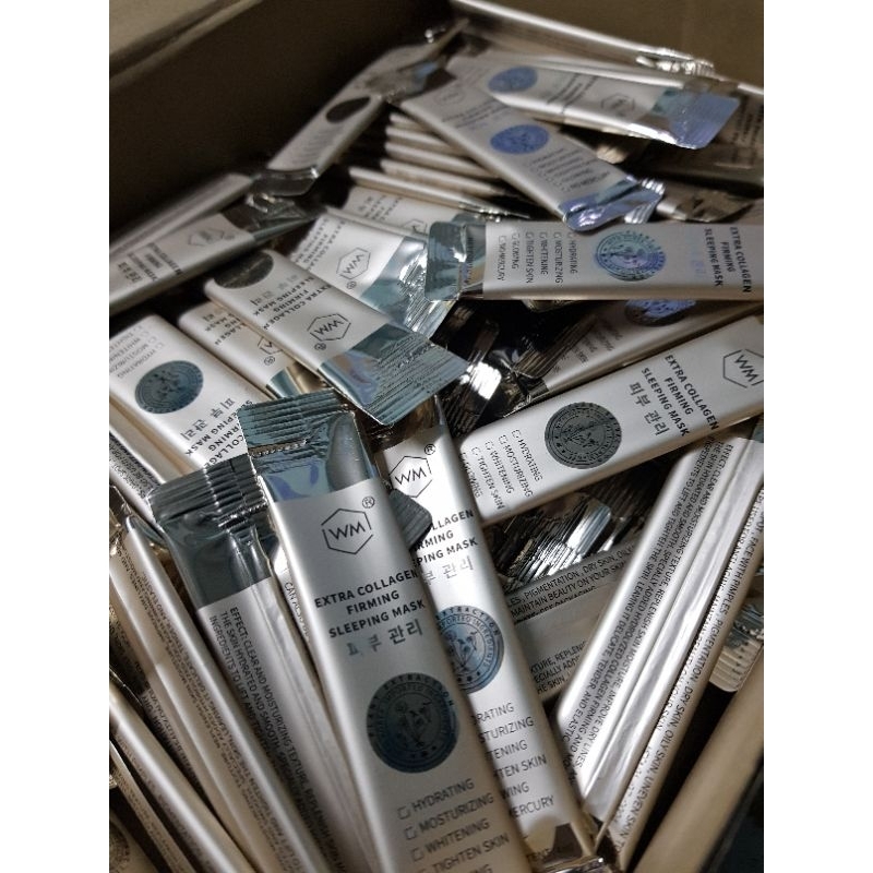 WM EXTRA COLLAGEN SLEEPING MASK WHITENING AMINO ACID READY STOCK ...