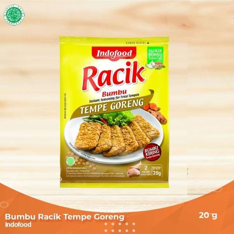 💥 PILIHAN TEPAT 💥 TEPUNG BUMBU RACIK TEMPE- 20g - 1 pcs 👍 | Shopee Malaysia