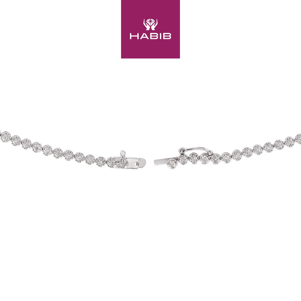 HABIB Diamond Tennis Bracelet in 375 9K White Gold 679901220 Shopee Malaysia