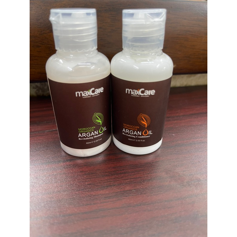 Maxcare Syampu/Pelembap Penyegar dengan Minyak Argan (60ml) Maxcare ...