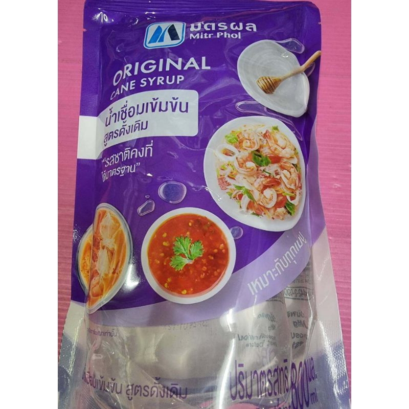 ORIGINAL CANE SYRUP SIRAP PEKAT FORMULA ASLI 800ML JENAMA MITR PHOL ...