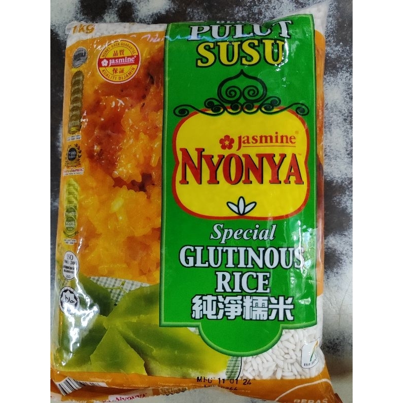 Beras Pulut Susu Jasmine NYONYA 1kg | Shopee Malaysia