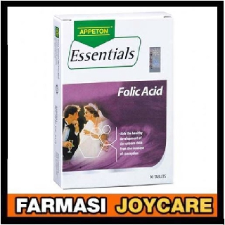 Appeton Essentials Folic Acid 90's (EXP: June 2025) | Shopee Malaysia