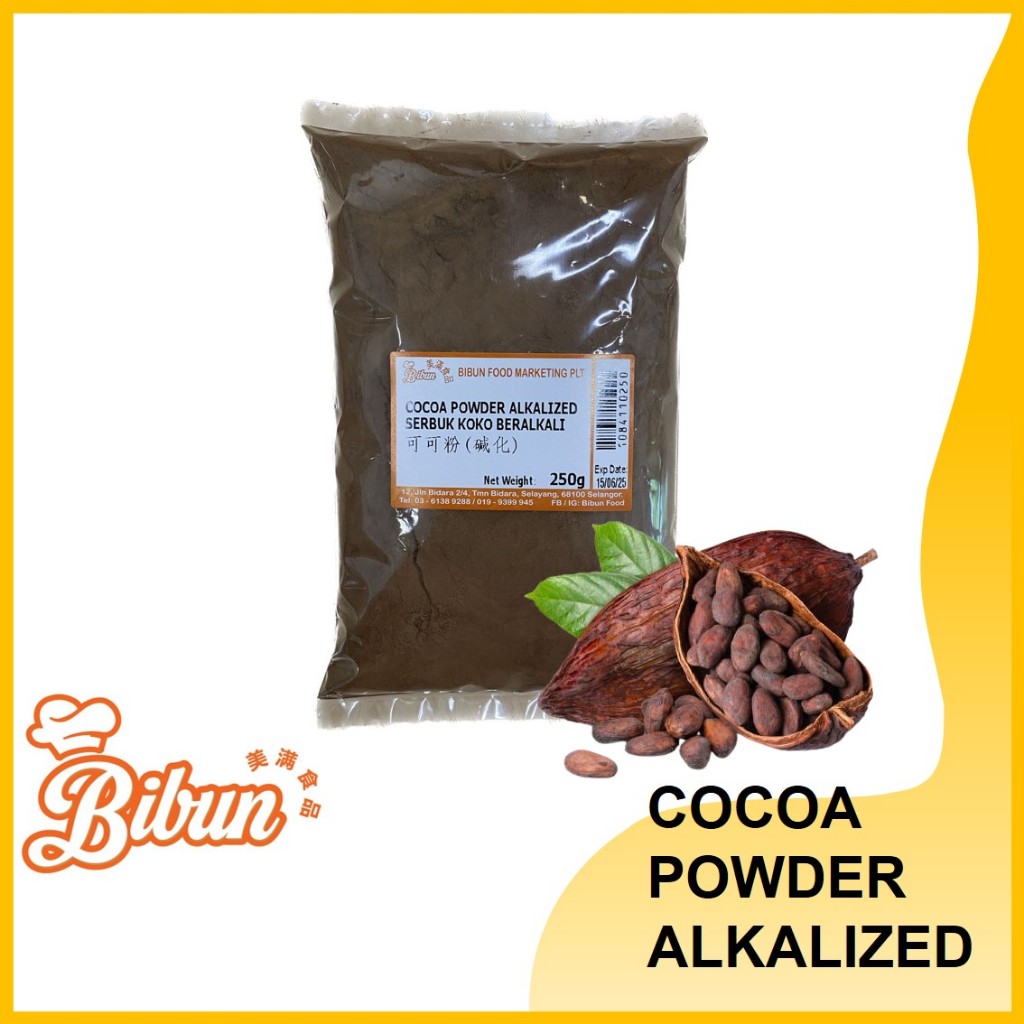250gm / 1kg Cocoa Powder Alkalized / Dutched Style / Serbuk Koko ...