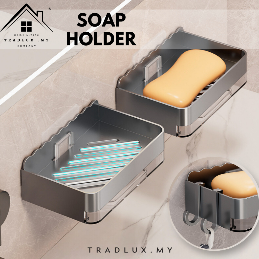 Tradlux Soap Box Soap Rack Soap Holder Soap Organizer | Shopee Malaysia