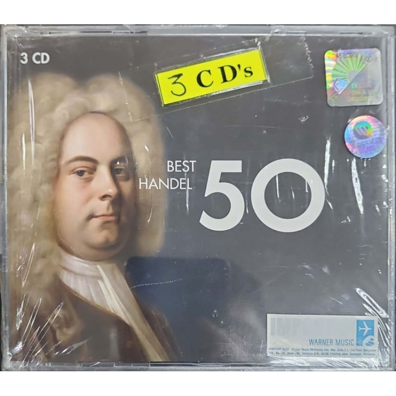 50 Best Handel - Compilation (3CDs) | Shopee Malaysia