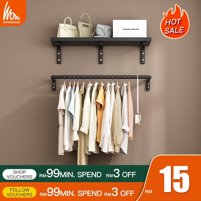 Besi Gantung Baju ClothesRack Rak Baju Besi Penyangkut Baju Clothes ...