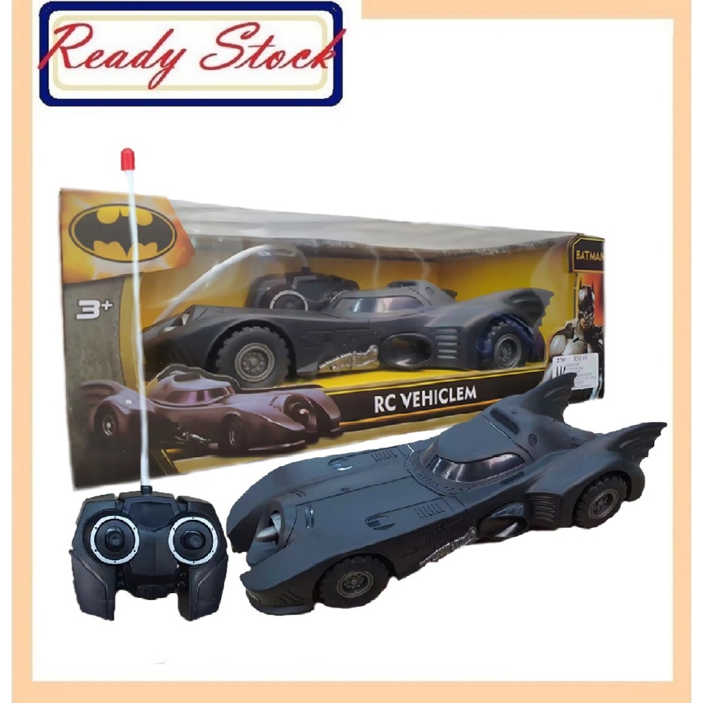 Batman Remote Control Car Toy For Kid Electric Vehicles Best Birthday ...