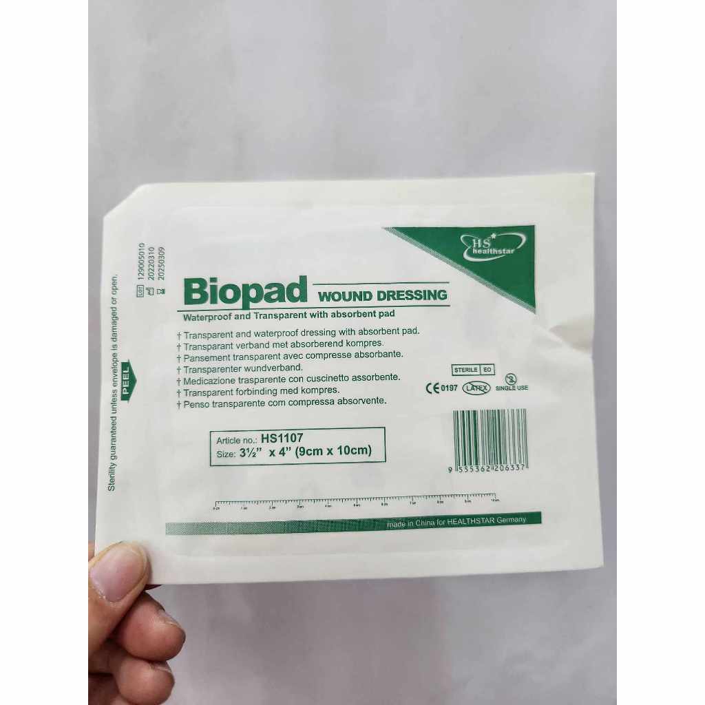 BIOPAD WOUND DRESSING 9cm x 10cm 1pcs | Shopee Malaysia