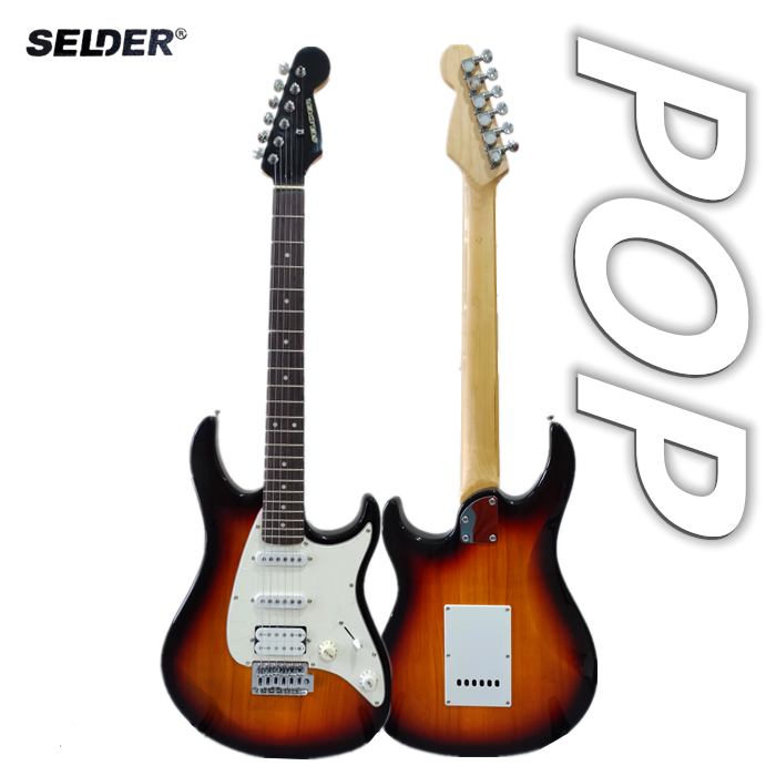 Selder Electric Guitar ST Mustang Guitar Rosewood Fretboard Humbucker ...