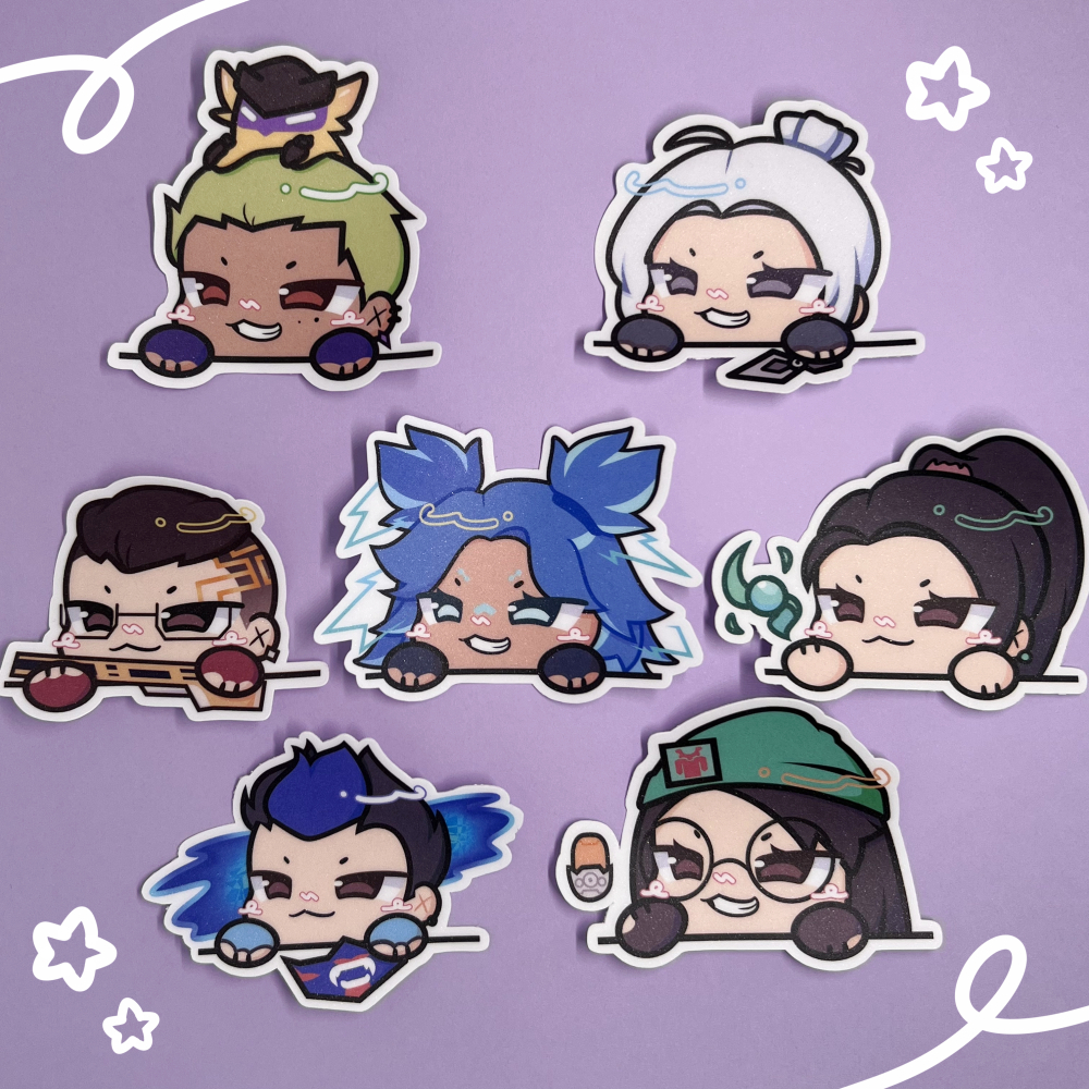 Valorant Peek Sticker Series | Shopee Malaysia