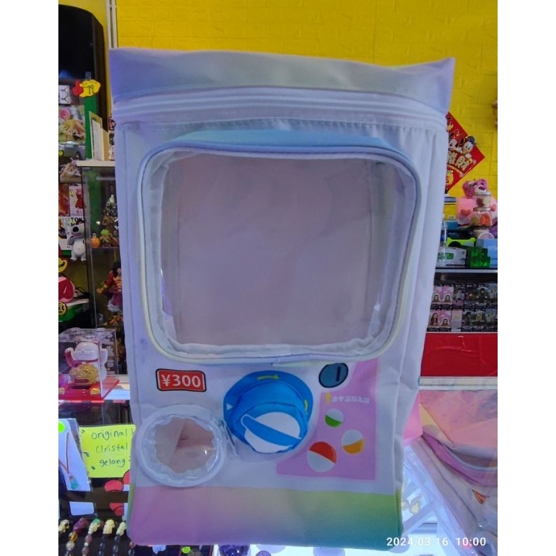 Gachapon Machine Bag .(Cannot turning like a real machine) | Shopee ...