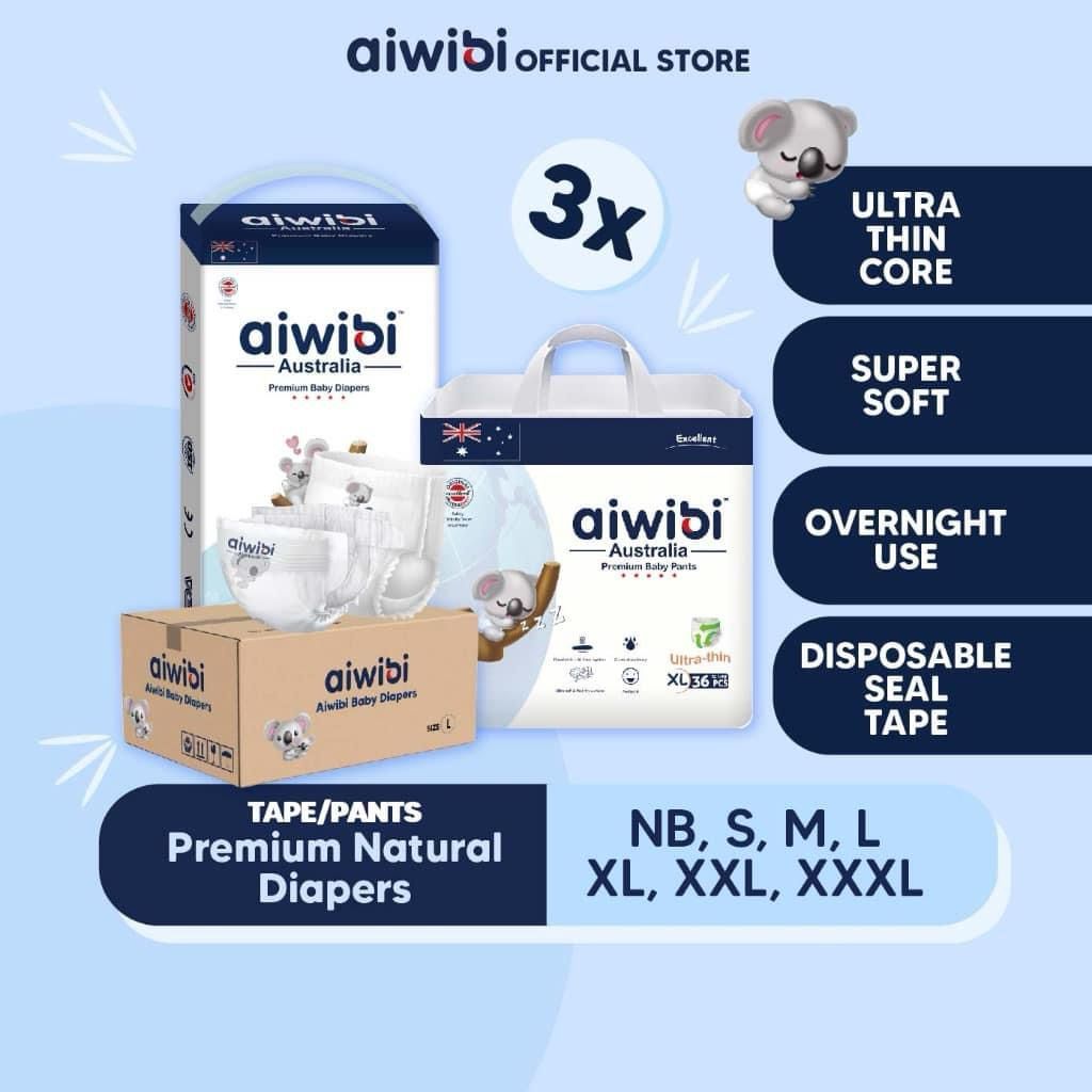 Awibi Premium Natural Diapers Tape | Shopee Malaysia