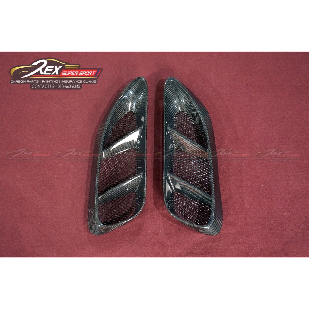 Porsche Cayman 718 Air Vent Real Dry Carbon / Carbon Fiber / Forged ...
