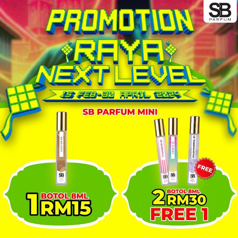 PROMO RAYA BUY 2 FREE 1 SB PARFUM SUGARBOMB SB POFONDO | PGMall