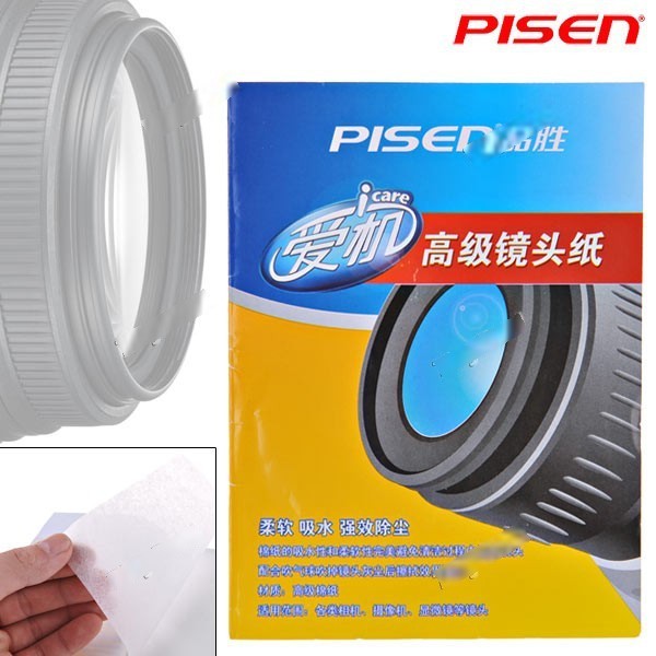 Pisen icare Camera Lens Cleanning Paper 40 sheets Camcoder LCD Screen ...
