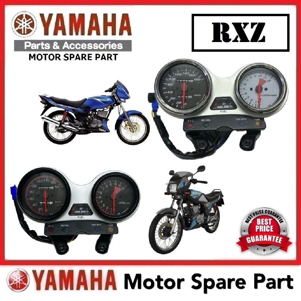 YAMAHA RXZ METER ASST 0 SPEEDOMETER SPEEDO METER RXZ MILI BOSS BOSH ...