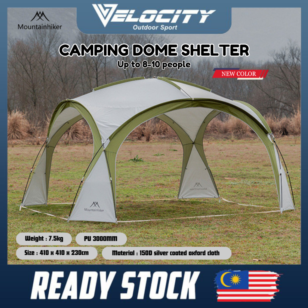 MOUNTAINHIKER Khemah Camping Tent Dome Shelter Camping Tent Ligh Luxury ...