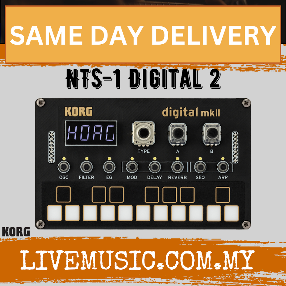 Korg Nu:Tekt NTS-1 MKII DIY Digital Synthesizer Kit ( NTS 1 / NTS1 / NTS-1 Digital 2 ) | Shopee ...
