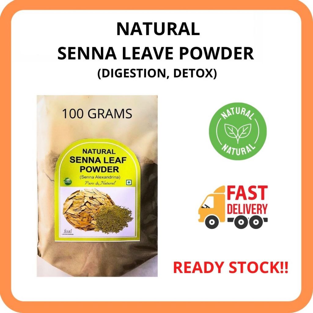 100% PURE NATURAL SENNA (SENA) LEAVE POWDER 100 GMS (Nilavarai, Teh ...