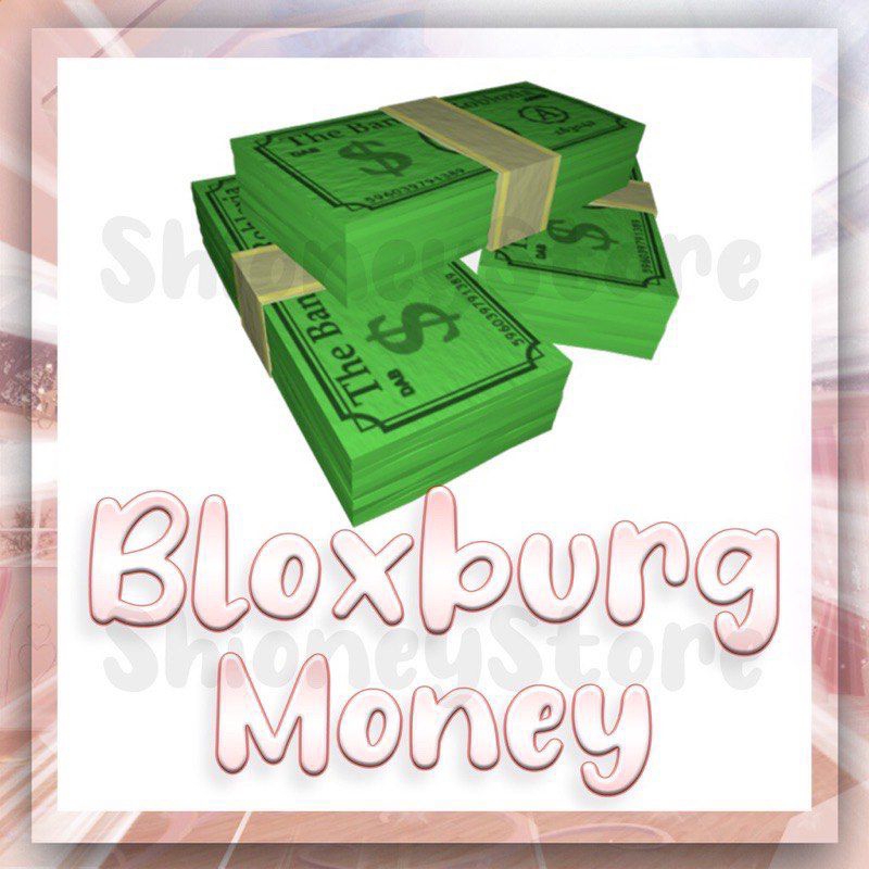 Bloxburg Money Murah Roblox Shopee Malaysia