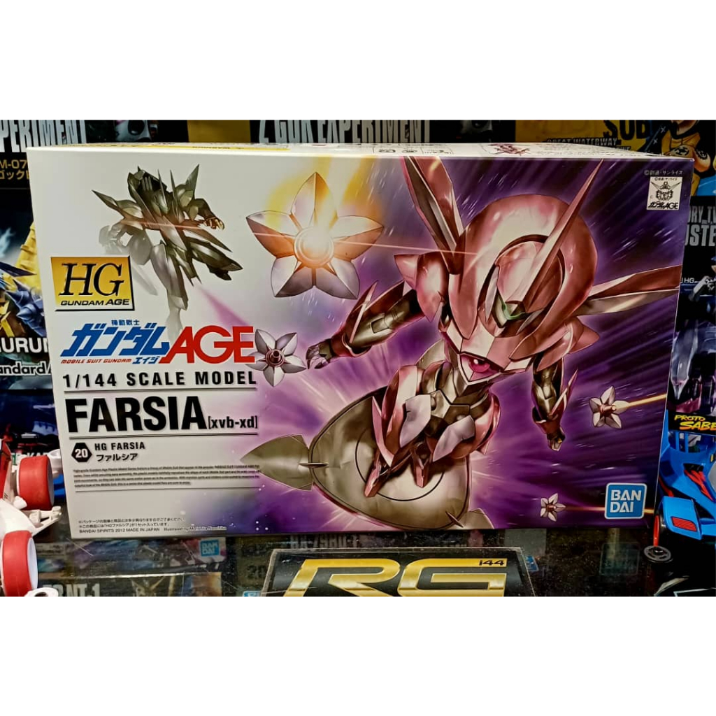 HG 1/144 GUNDAM FARSIA (AGE SERIES) NEW STOCK 2024 | Shopee Malaysia