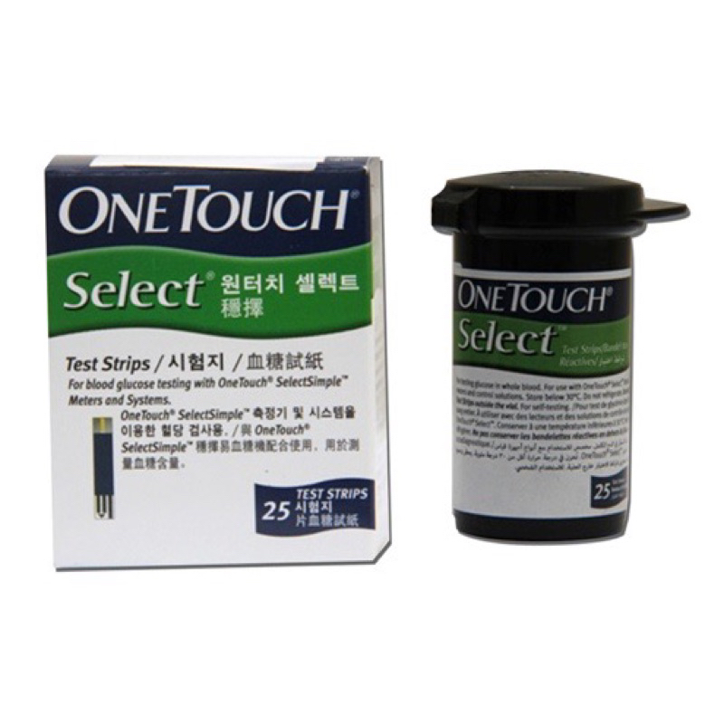 One Touch Select Strip 25’s/box | Shopee Malaysia