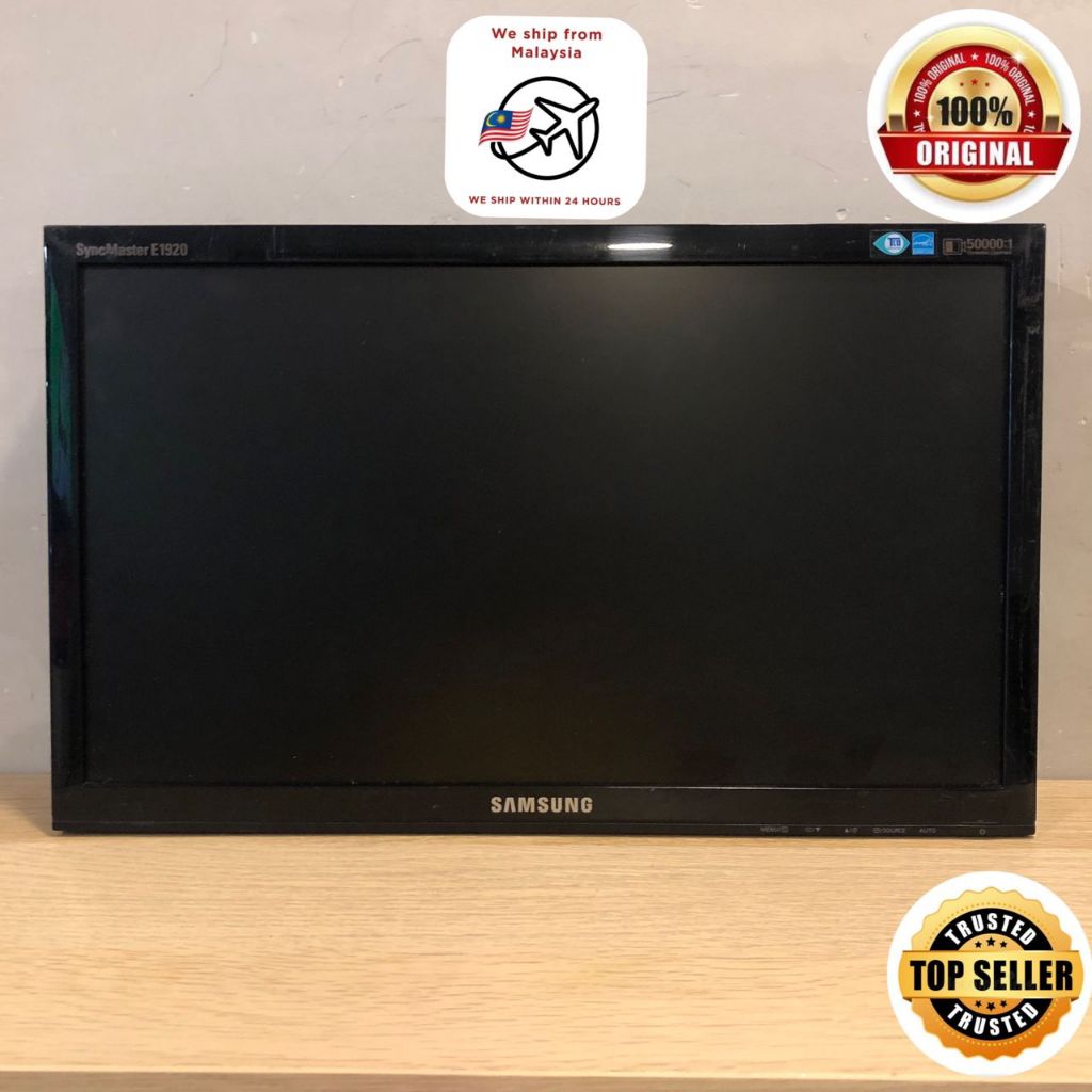 SAMSUNG SYNCMASTER E1920 MONITOR FOR DISPLAY OR PARTS UNIT 100% ...