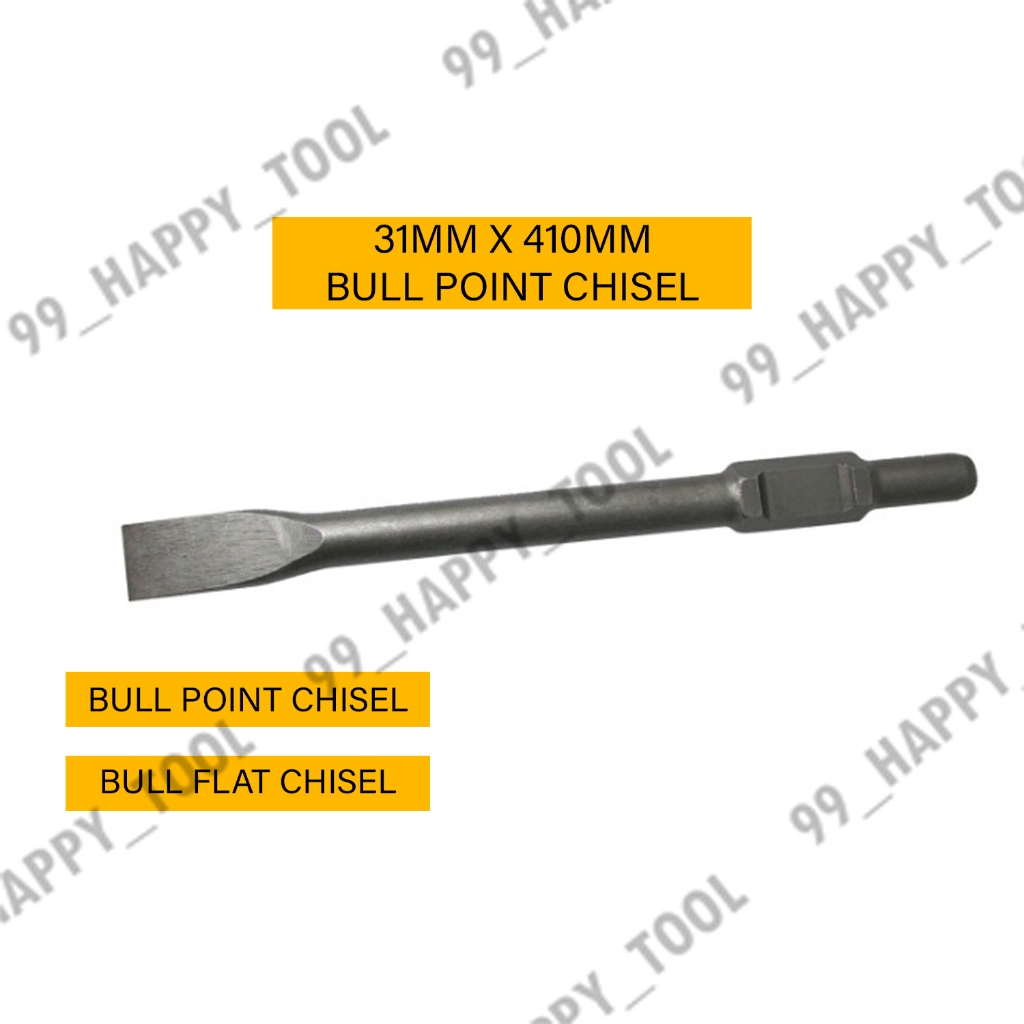 POINT AND FLAT 30MM x 410MM Bull Point Chicel | Shopee Malaysia