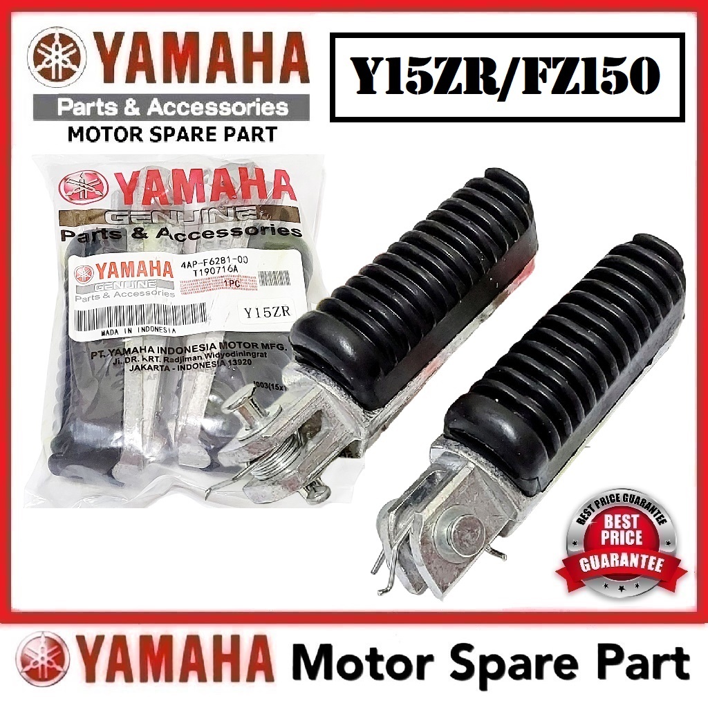YAMAHA Y15ZR / FZ150 FRONT FOOTREST SET 0 ASSY DEPAN PIJAK LETAK KAKI ...