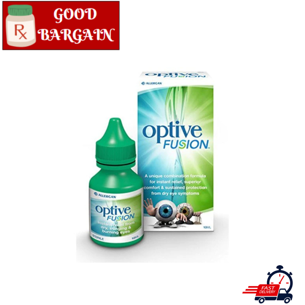OPTIVE FUSION EYE DROPS 10ML (EXP:20/6/2024) | Shopee Malaysia
