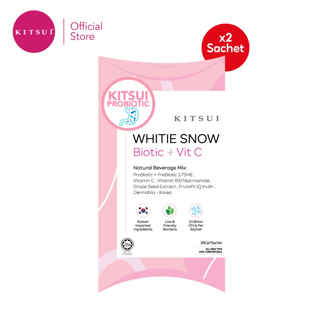 [SAMPLE NOT FOR SALE] Kitsui WHitie Snow 2 Sachet | Shopee Malaysia