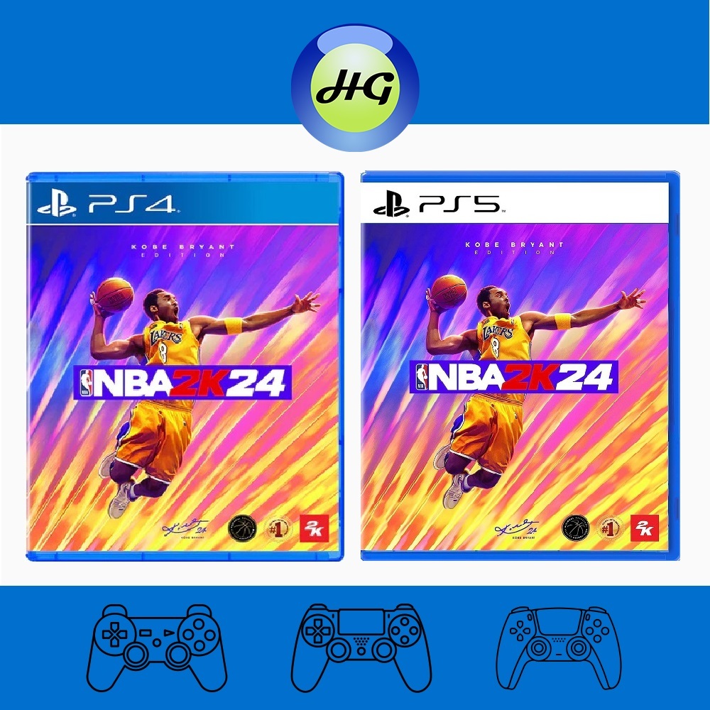 PS4 | PS5 NBA 2K24 [KOBE BRYANT EDITION] (R3) | Shopee Malaysia