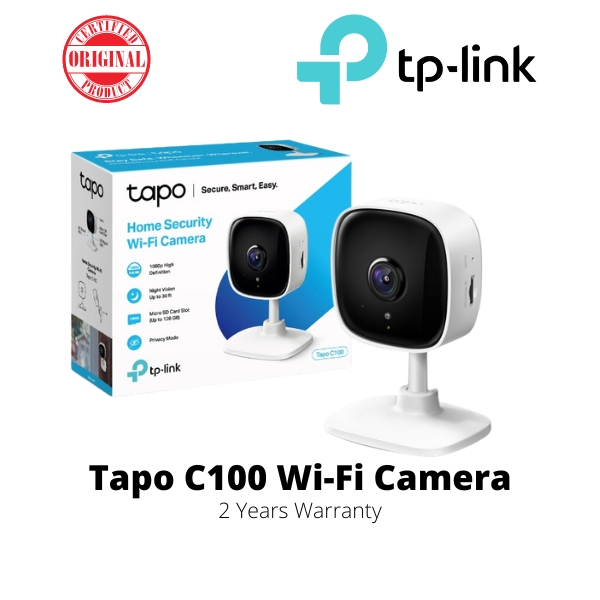 TP-Link WiFi Camera Tapo C100 C210 C510W (OUTDOOR) 1080HD Full HD Pan/Tilt Home Security Wi-Fi ...