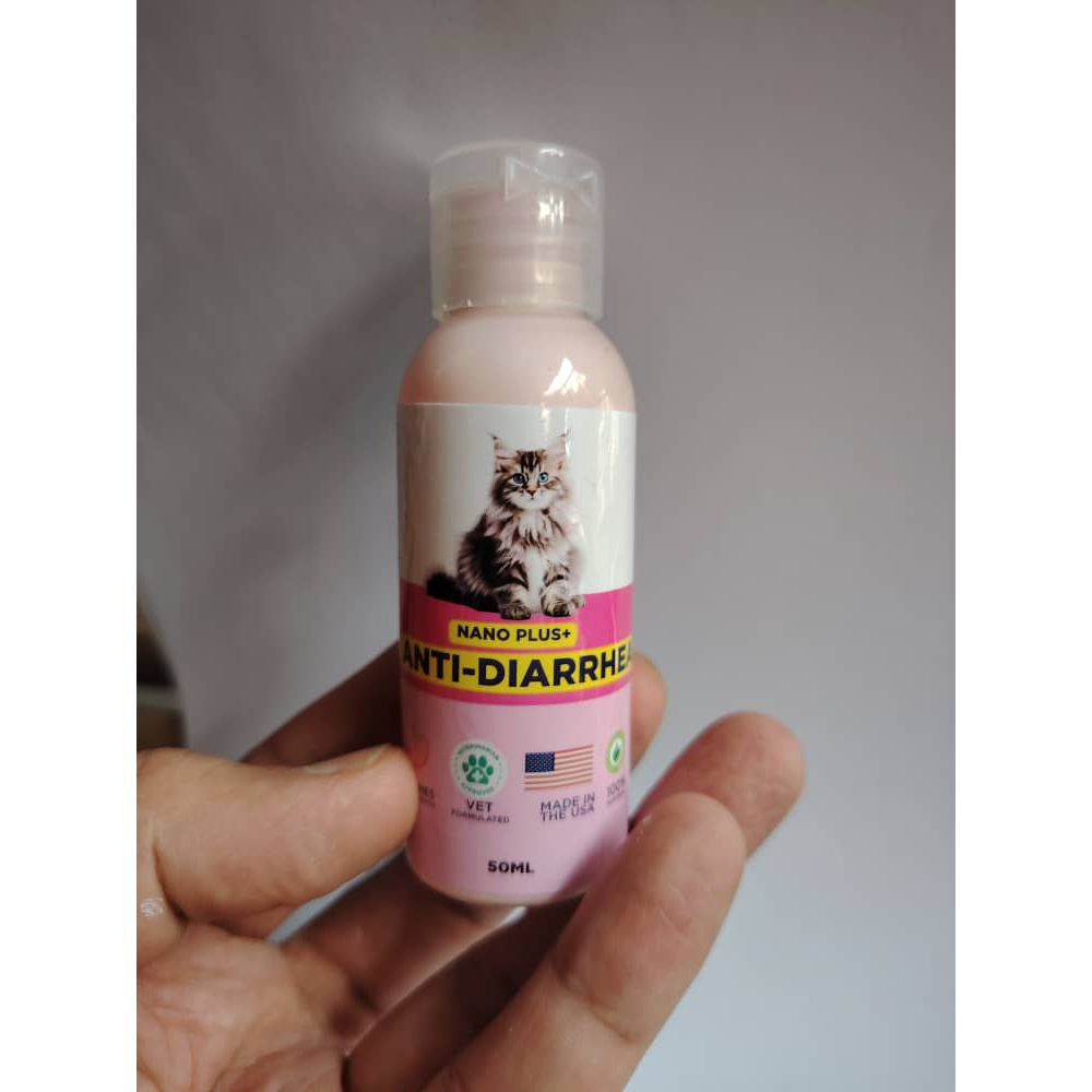 NANO PLUS Anti Diarrhea for Cat and Dog 50ml Ubat Cirit-Birit Kucing ...
