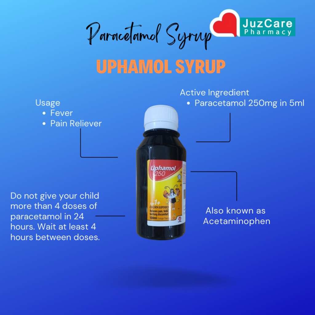 Uphamol Syrup 250mg/5ml | Shopee Malaysia