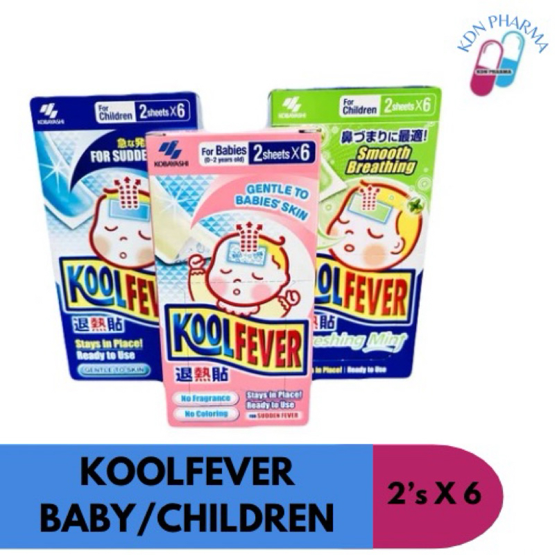 KOOL FEVER CHILDREN/BABY/REFRESHING MINT | Shopee Malaysia