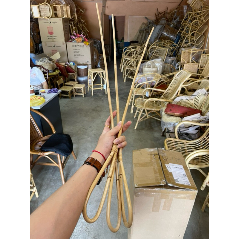 [Set of 3] 38 inci Rotan Kanak Kanak Extra Long Rattan Cane for Teacher ...