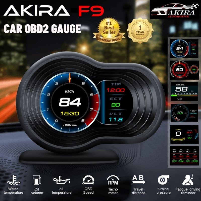 ‼️ New Version & New Model ‼️ AKIRA OBD Gauge Meter OBD2 Meter + GPS ...