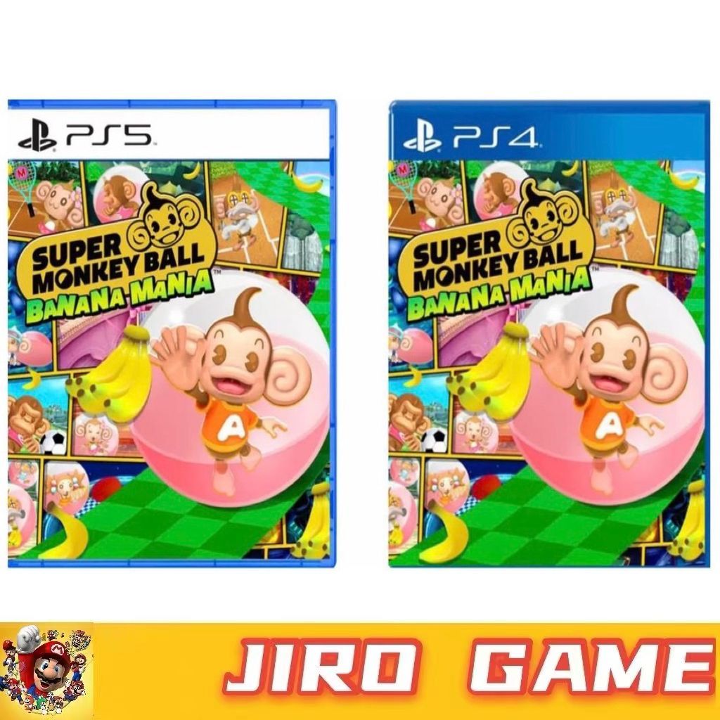 PS4 | PS5 Super Monkey Ball Banana Mania (R3)(English/Chinese)(NEW ...